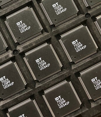 IDT 7025L15PF Dual-Port SRAM, 8KX16, 15ns, CMOS, PQFP100 **NEW** | eBay