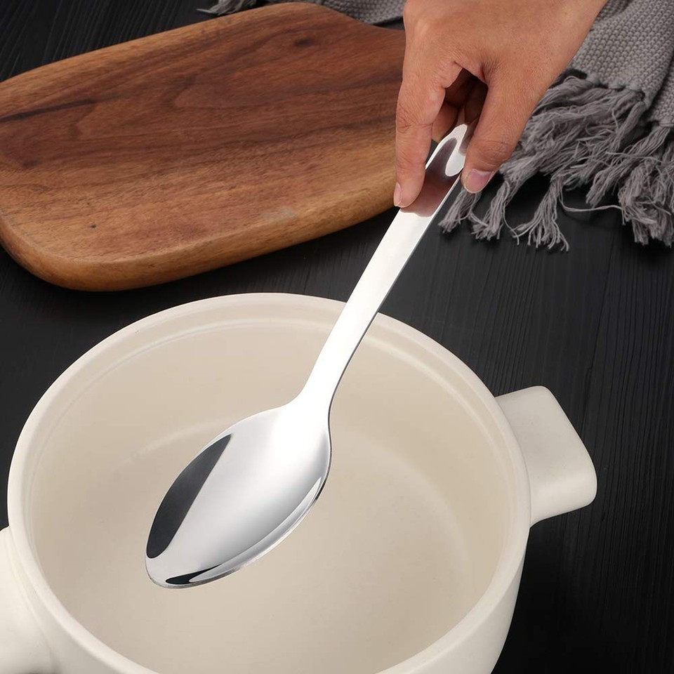 Stainless Steel Kitchen Utensil Set -8 Cooking Utensils, Plated Set ...