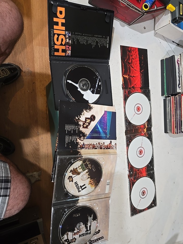 2 Phish DVD Lot And I Set Cds Live Concert (H) | eBay