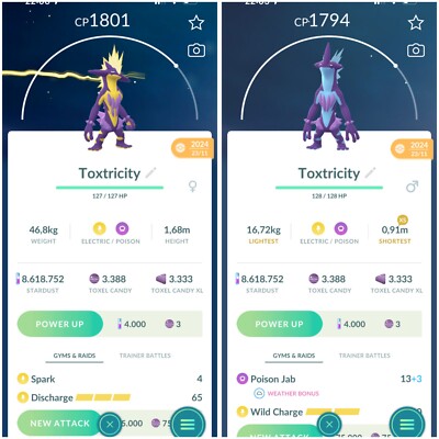 Toxtricity Amped/Low key | (Toxel evolution) | Tr-de 20K Stardust | eBay