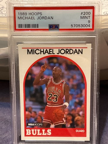 1989 HOOPS MICHAEL JORDAN #200 - PSA 9 MINT | eBay