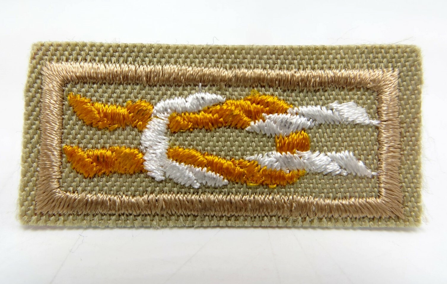 Boy Scout Silver Antelope Award Square Knot Patch - Scouting Stuff Back ...