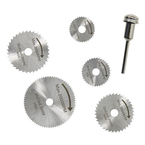 Circular Saw Disc Set for Dremel Accessory, Small Rotary Tool Wood ...