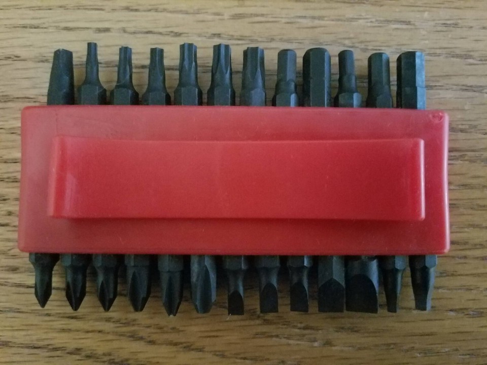 Craftsman 25 Piece Screwdriver 1/4" Hex Shank Insert Bit Set With ...