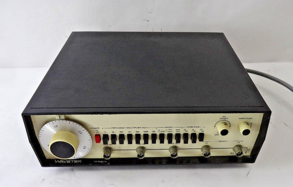 Wavetek 182A 4Mhz Function Generator | eBay