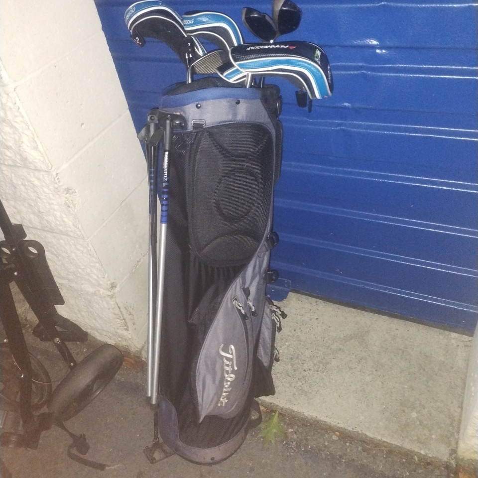 270 S Max Idea Adams 4 iron 5 6 7 Irons / Putter / Cover & Titleist ...