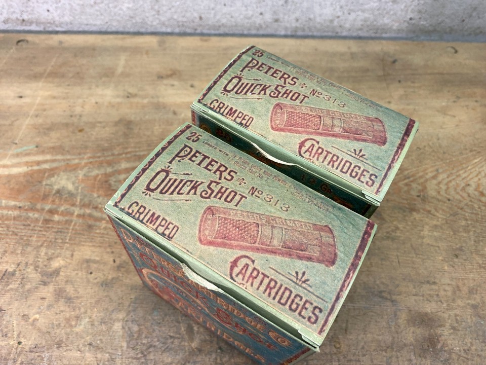 2 - Peter's Quick Shot Shotgun Shells Hunting Reloading Boxes 10 Gauge ...