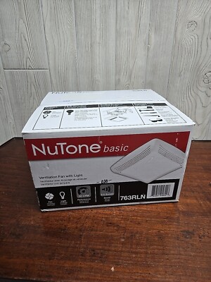 Brand New Nutone Basic Bathroom Ceiling Ventilation Exhaust Fan W ...