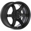 9SIX9 SIX-1 TRUCK 18X9 6X139.7 +0 FLAT BLACK WHEELS TE37 FITS TOYOTA ...