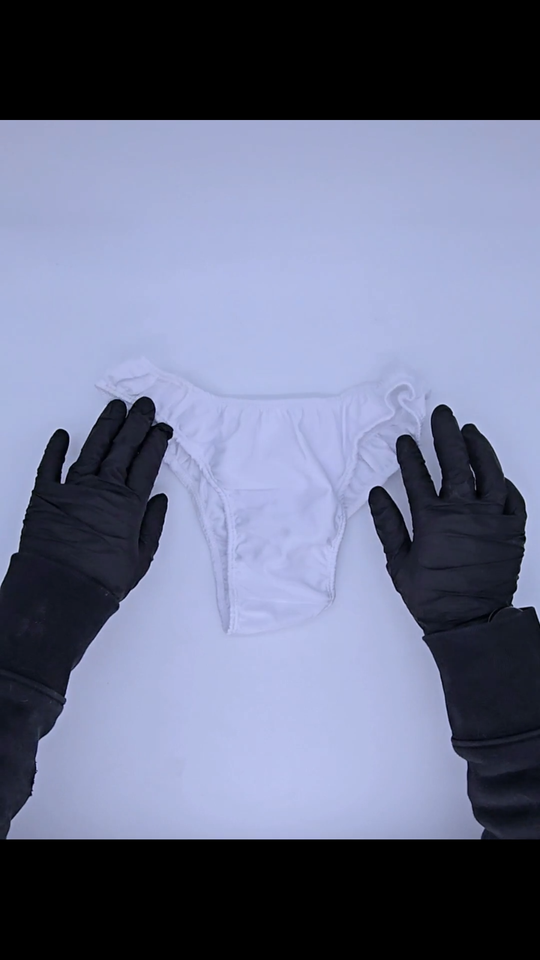 White Satin Tucking Gaff – Crossdresser & Transgender Lingerie – Smooth ...