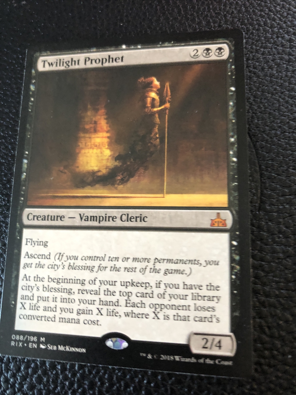 MTG Twilight Prophet Rivals of Ixalan 88/196 Regular Mythic | eBay