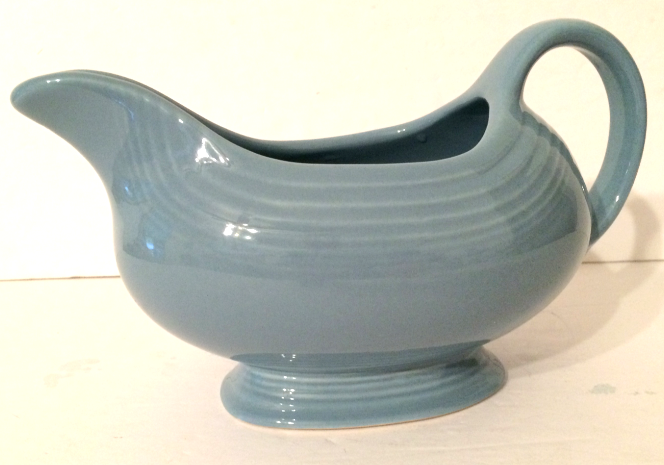 Vintage Fiesta Periwinkle Blue Fiestaware Gravy Sauce Boat | eBay