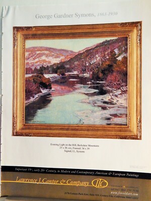GEORGE GARDNER SYMONS ART PIECE VTG ORIG 2008 ADVERTISEMENT | eBay