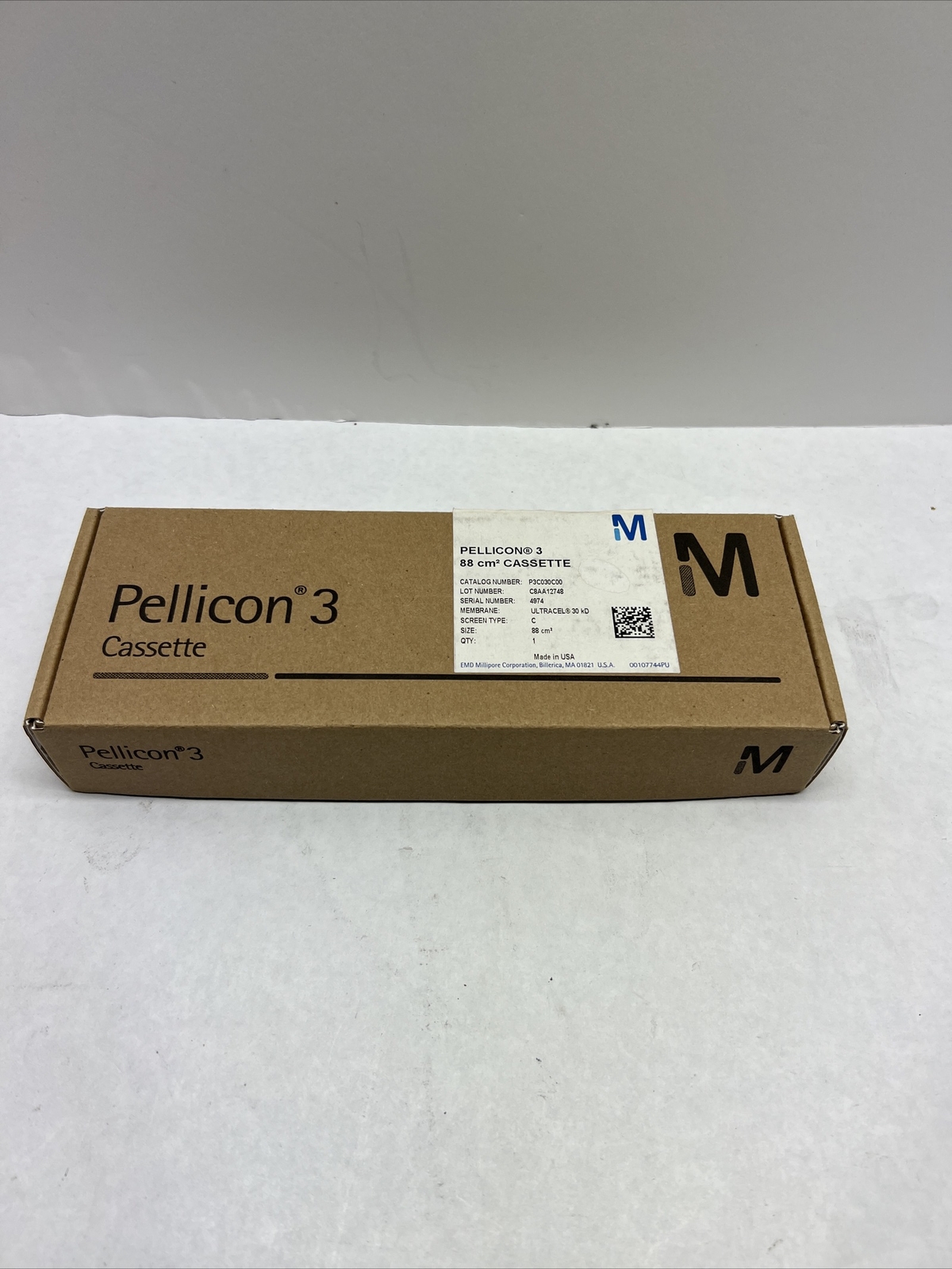 Millipore P3C030C00 Pellicon 3 Ultracel 30kd TFF Micro Cassette Filter ...