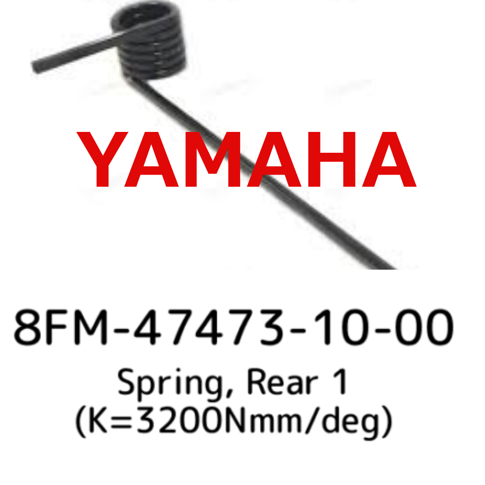 【NEW】Yamaha Genuine Spring, rear1 8FM-47473-10-00 Direct From Japan | eBay