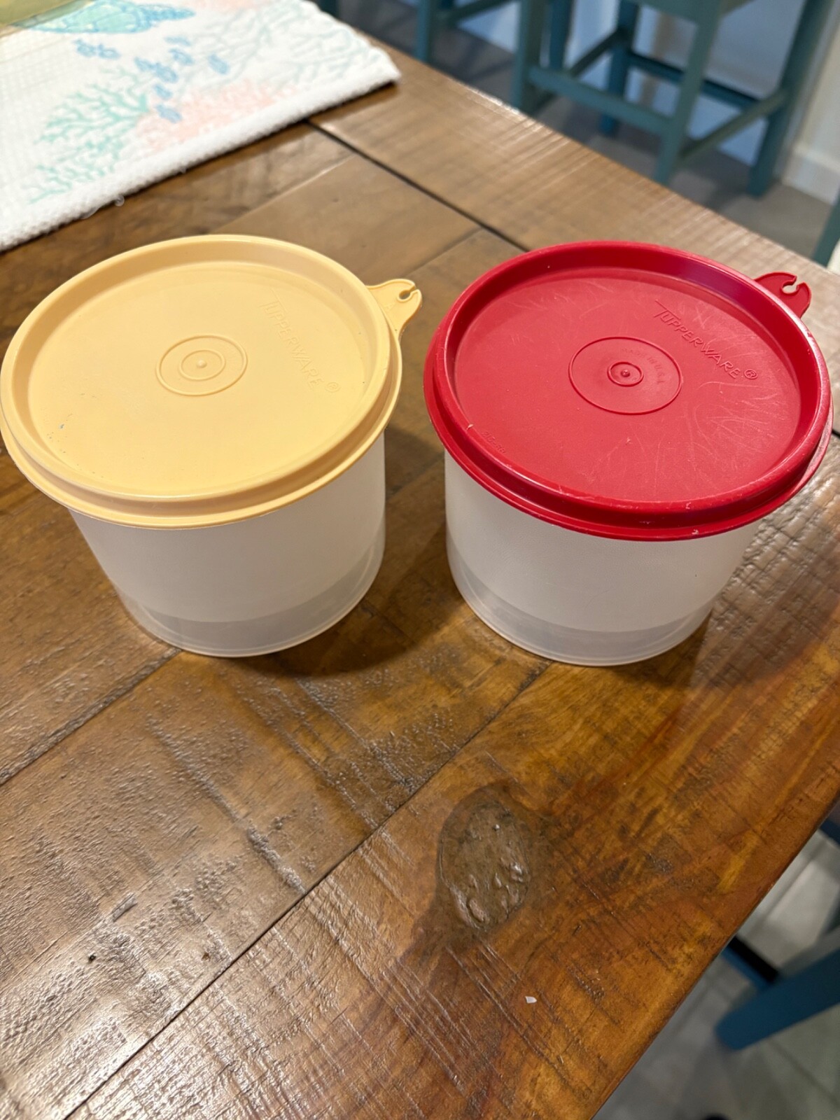 Vintage Tupperware Round Refrigerator Containers | eBay