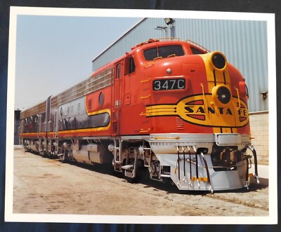 Santa Fe Train Engine F7 A & B Units Photo 8"x10" - D | eBay