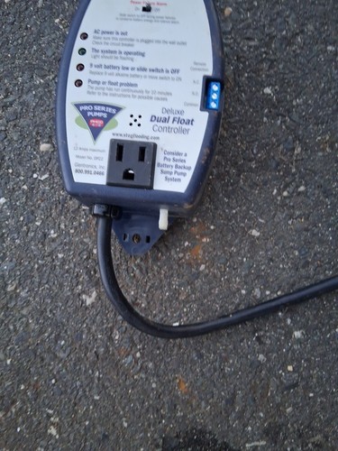 Pro Series Pumps Dual Float Level Switch DFC2 TEARED-JUST MISSING ...