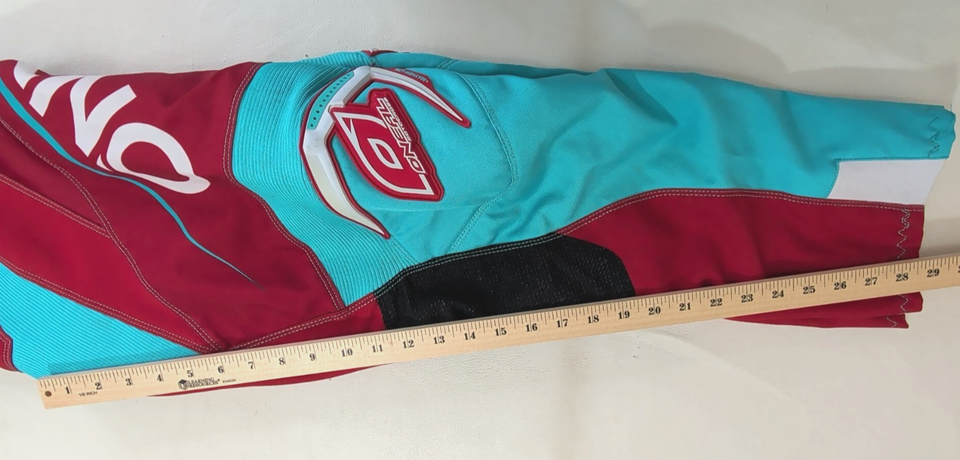 O'Neal Mayhem Lite Blocker Motorcross Riding Pants Men 34 Red Blue Dirt ...
