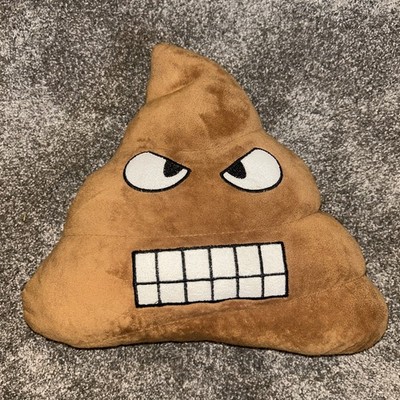 12” Poop Poo Emoji-Emoticon Pillow Stuffed Plush Soft Cushion Doll Toy ...