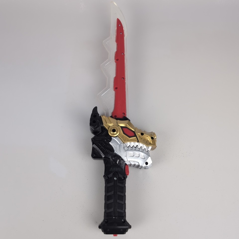 Power Rangers Dino Fury Chromafury Saber 2021 18" Sword Light Sound w ...