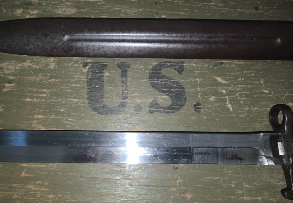 SWEDISH MAUSER CARBINE RIFLE LONG BAYONET M94/14 M1894 M1914 | eBay