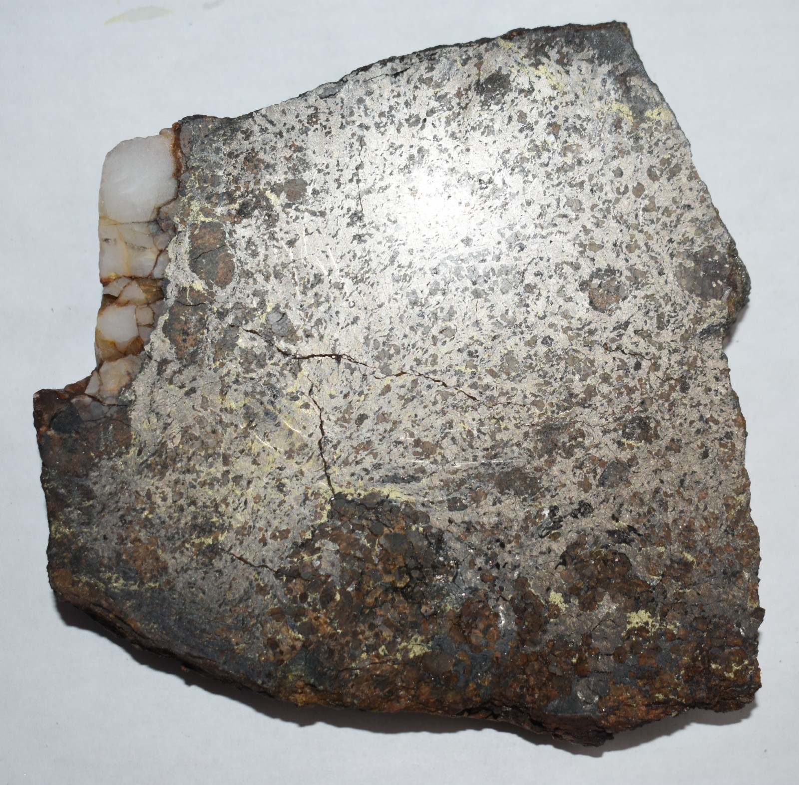 SILVER SULFIDE GOLD COPPER ORE 1800S PRE KNOB COPPER MINE N. C ...