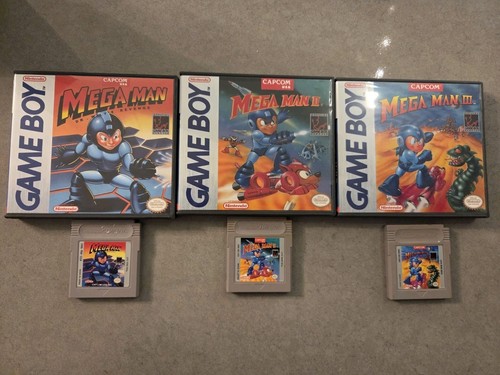 Mega Man I, II, and III 1 2 3 Gameboy Lot | eBay