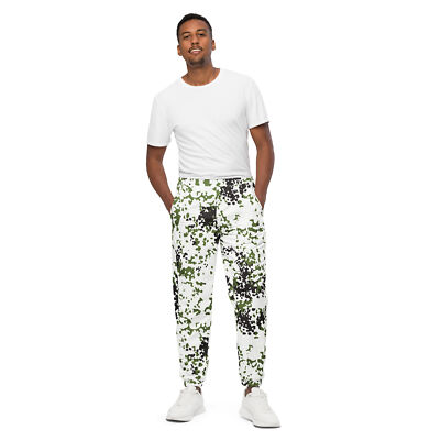 Snow Flecktarn Schneetarn camouflage Unisex track pants | eBay