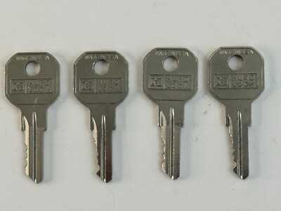 Hurd Lock Lot 4 Keys Flat HC042 HC016 | eBay