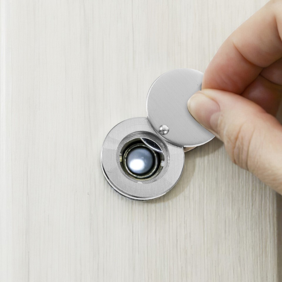 Door Lock Hole Cover Peephole Only for inside Apartment Protector | eBay