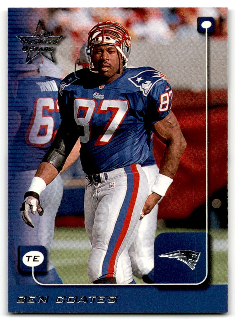 1999 Leaf Rookies & Stars Ben Coates #122 New England Patriots | eBay