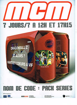 PUBLICITE ADVERTISING 104 2005 MCM TV pack séries | eBay
