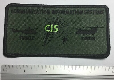 Vintage Military Patch, Communication Information Systems CIS ...