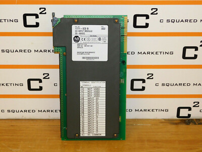 Allen Bradley 1771-ICD Series B DC Input Module 20-60 VDC Rev A02 CSQ ...