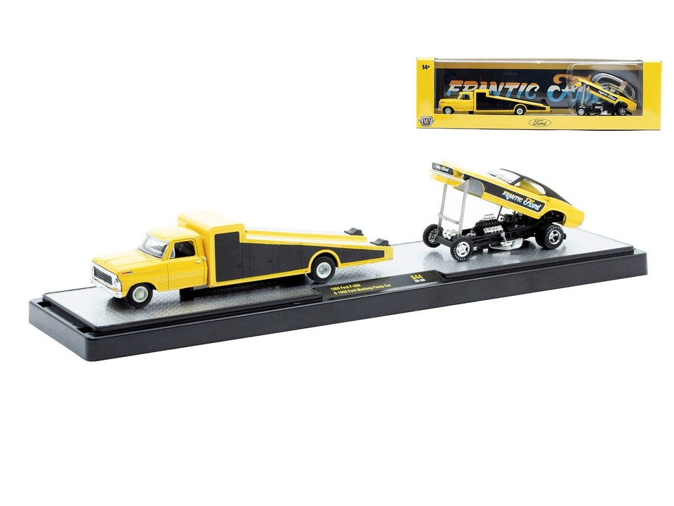 Issues AUTO HAULERS RELEASE S44, 3 TRUCKS SET 1/64 DIECAST M2 MACHINES ...
