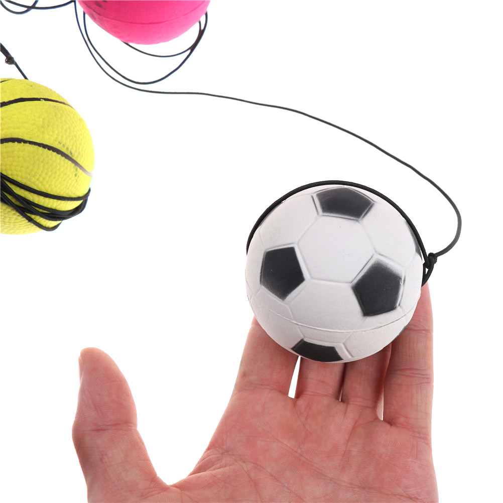 60mm Bouncy Wrist Band Ball Elastic Rubber Ball Wrist Bounce B_wi | eBay