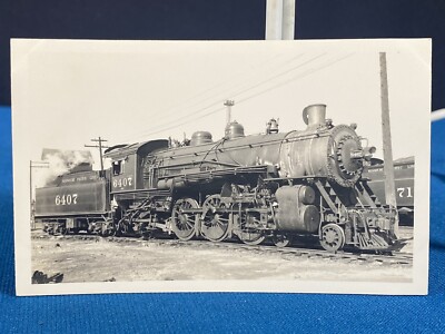 Missouri Pacific Lines Railroad Steam Locomotive 6407 Photo@Kansas City ...