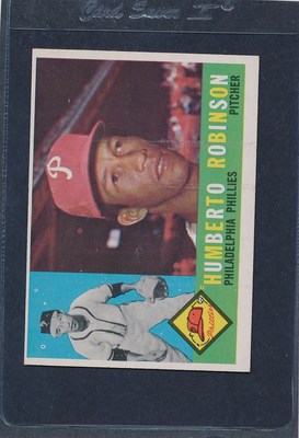 1960 Topps #416 Humberto Robinson Phillies EX 60T416-11816-2 | eBay