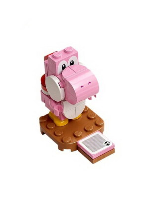 LEGO Super Mario - Pink Yoshi - Minifigur Figur Gumba Rosa Joschi Luigi ...