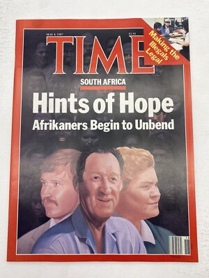 1987 Time Magazine May 4 Hints Of Hope Newsstand High Grade | eBay