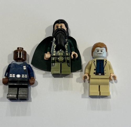 Lego Marvel Minifigure Lot - Nick Fury / The Mandarin / Aldrich Killian ...