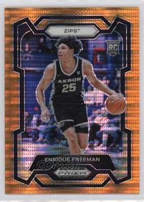 2024 Panini Prizm Draft Picks Orange Pulsar /49 Enrique Freeman #72 ...