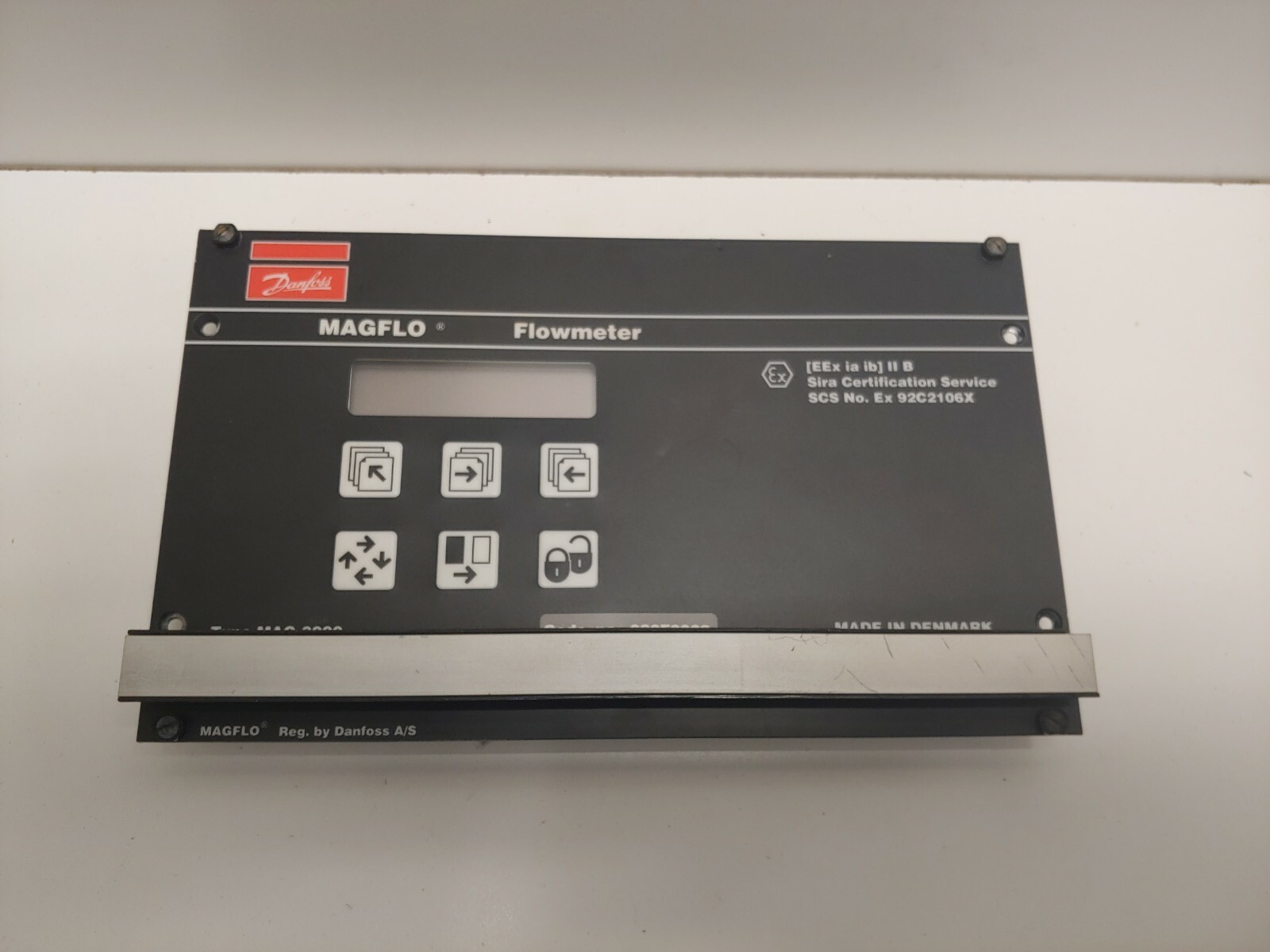 GOOD USED! DANFOSS MAGFLO MAG 3000 FLOW METER DISPLAY PANEL 083F3038 | eBay
