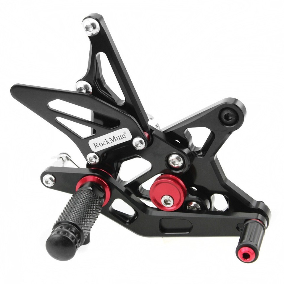 For NINJA ZX6R 09-18 Rear Set Footpeg Foot Rest Brake Shift Pedal Lever ...