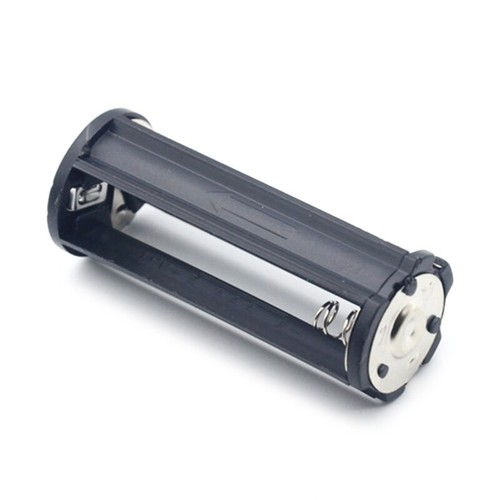 3A Battery Holder 3A Battery Tube Black Cylindrical Plastic Box Adapter ...