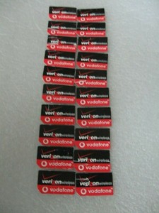 Used lot of 30 VERIZON WIRELESS Vodafone Global World SIM CARD 3G | eBay