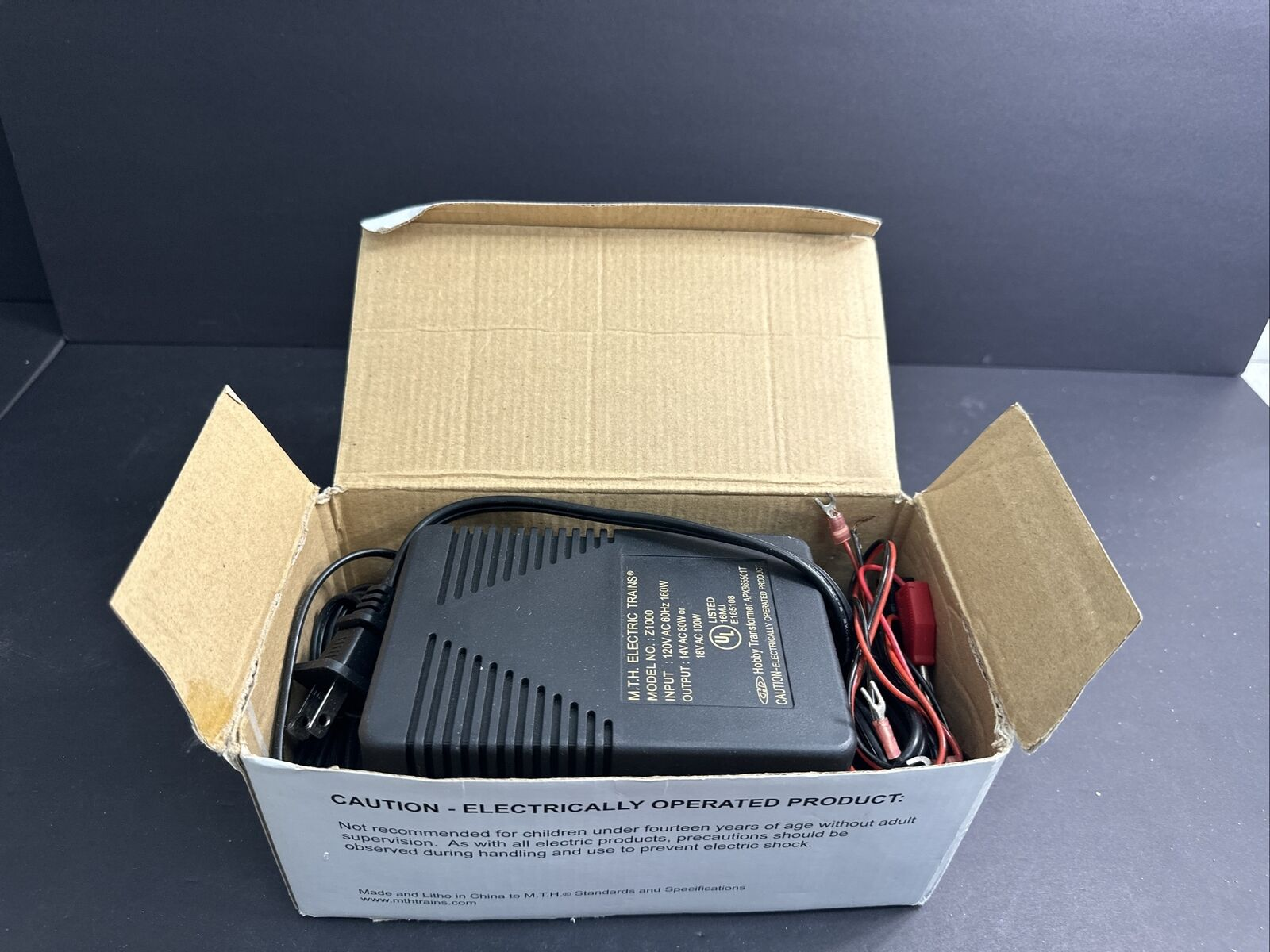 MTH Z-1000 POWER BRICK for TRANSFORMER train power pack o 100 watt 40 ...