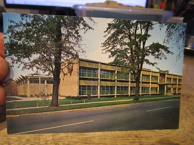U2 Old OHIO Chrome Postcard Findlay YMCA Swimming Pool Gymnasium ...