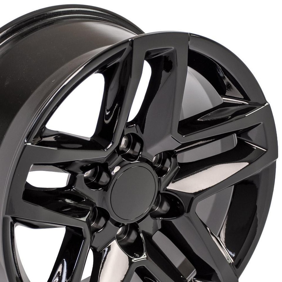SET(4) 5911 Black 18 inch Wheels Fits Cadillac GMC Chevy Trail Boss | eBay